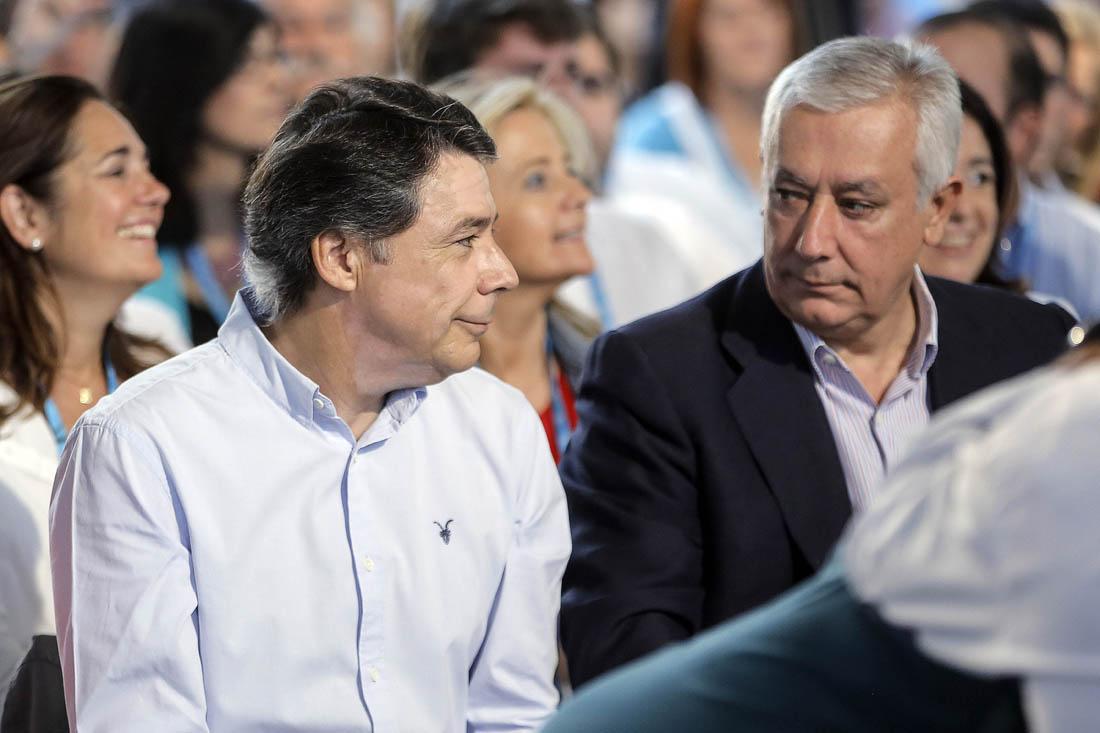 Ignacio González junto a Javier Arenas - Partido Popular