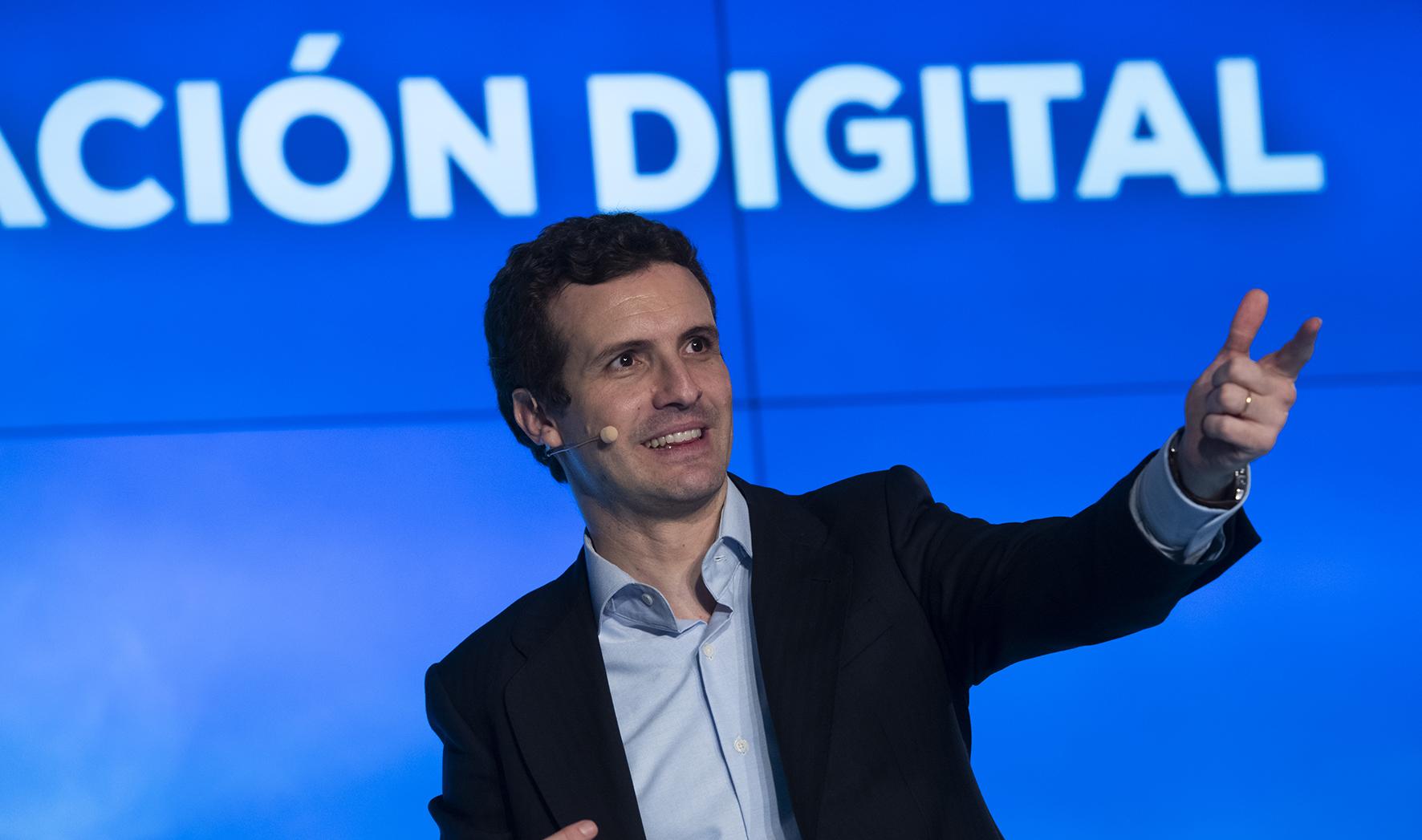 Pablo Casado en un acto sobre La Transformación Digital - Partido Popular
